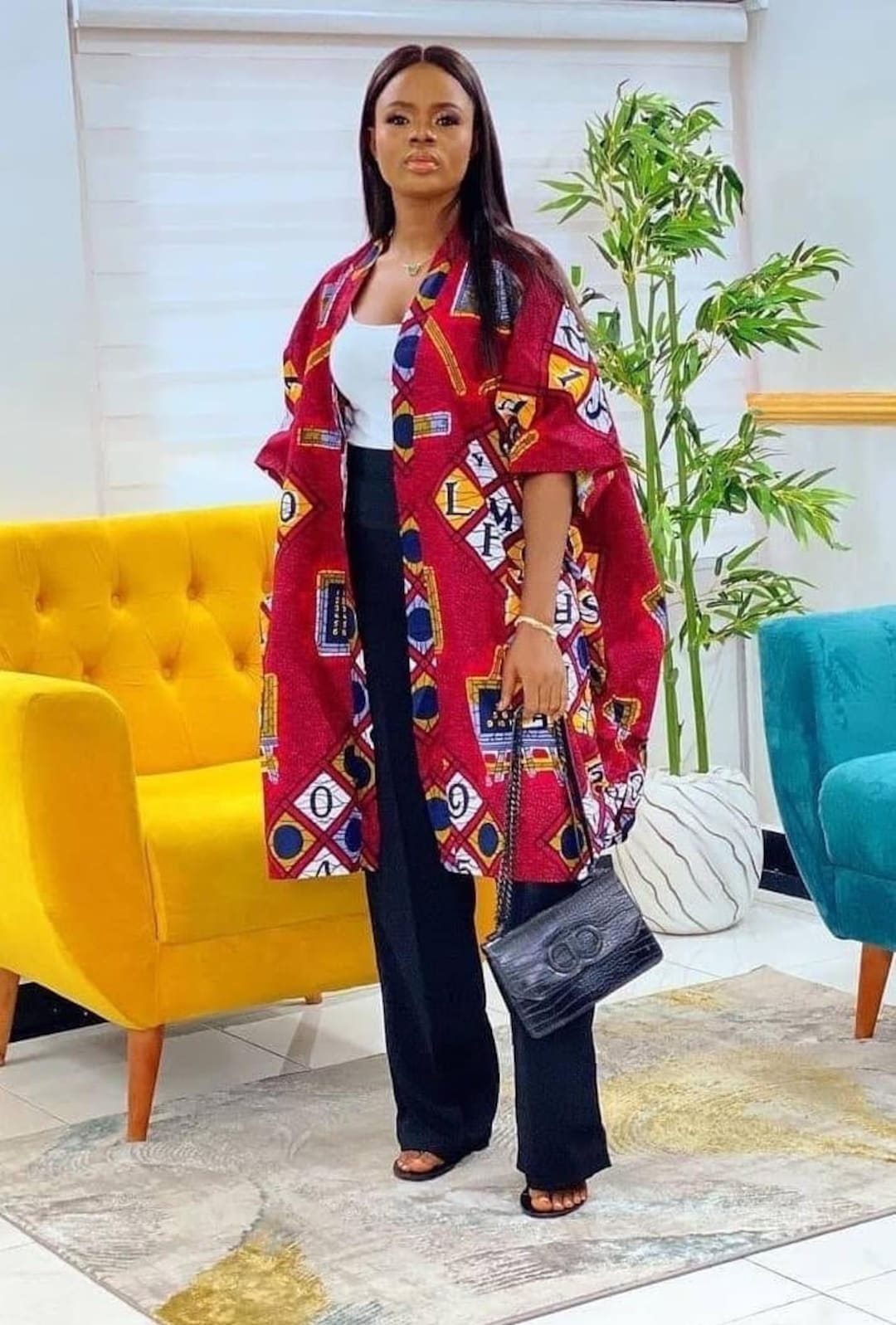 African Print Kimono Dress,african Ankara Kimono Dress, African Clothing Dress,african Print ...