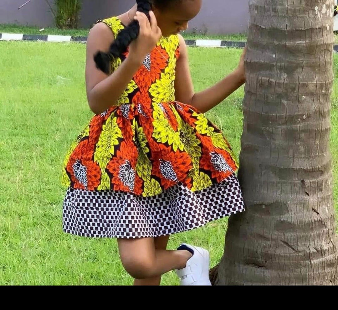 African Girls Dress,african Children Dress,childrens Dress, Children ...
