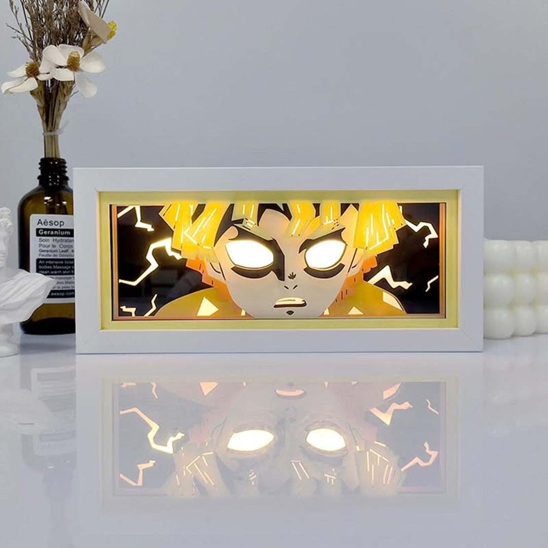 Anime Lightbox Anime Inspired Night Light Anime Inspired LED Light Box ...