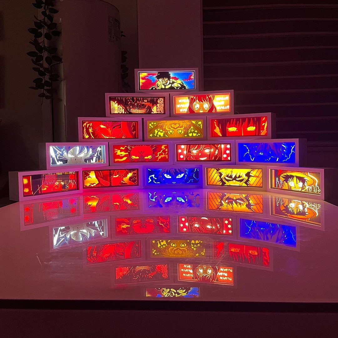 Pokemon Lightbox Anime Inspired Night Light Anime Inspired LED Light ...