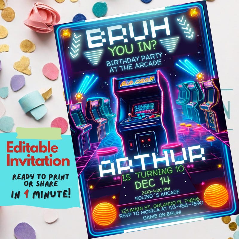 Timezone Birthday Invitation - Etsy Australia