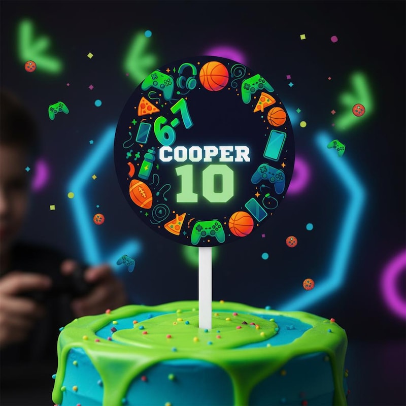 6 7 Meme Birthday Cake - Etsy