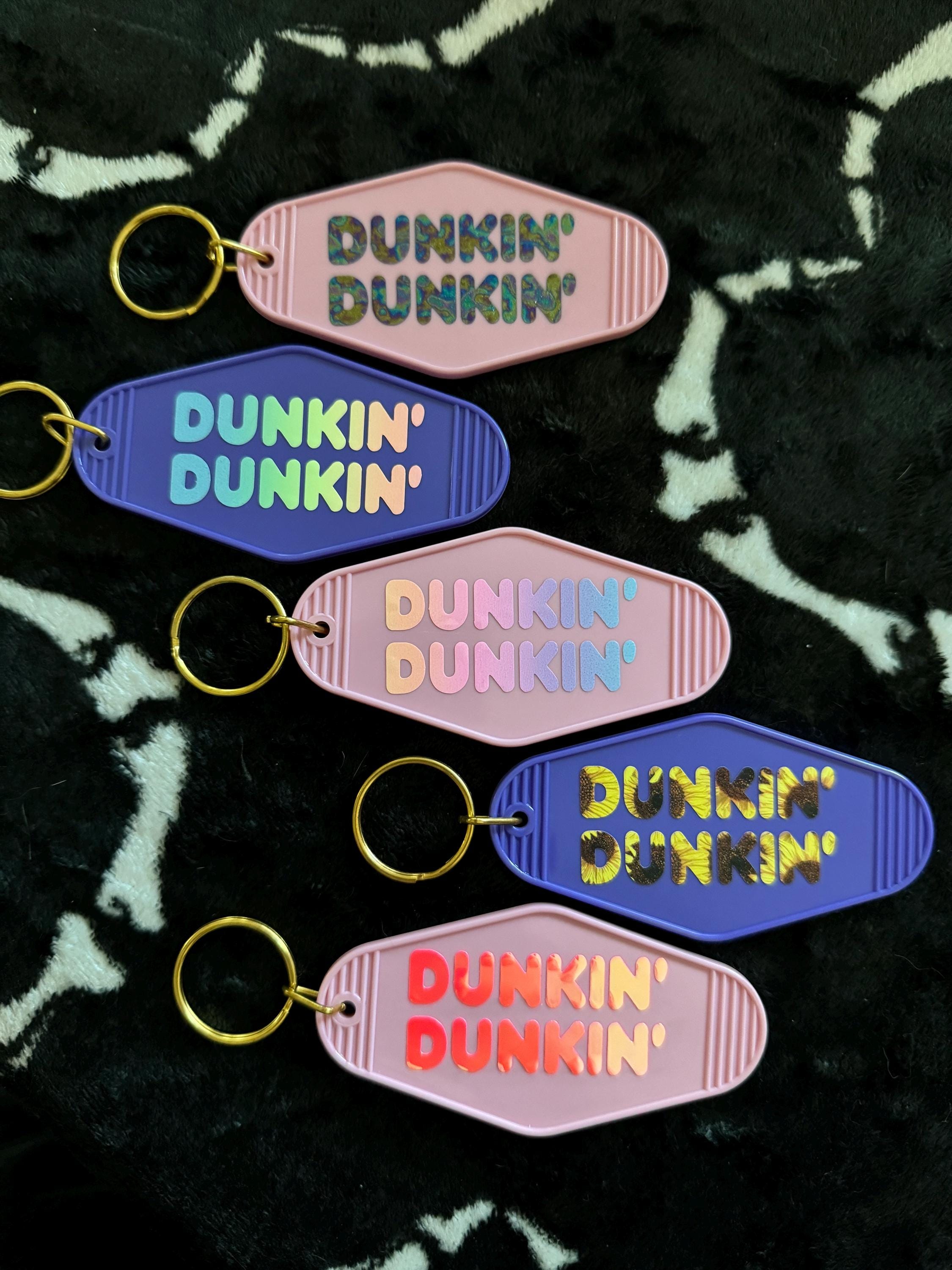 Dunkin’ Donuts Inspired Motel Key Keychains (1) - Etsy