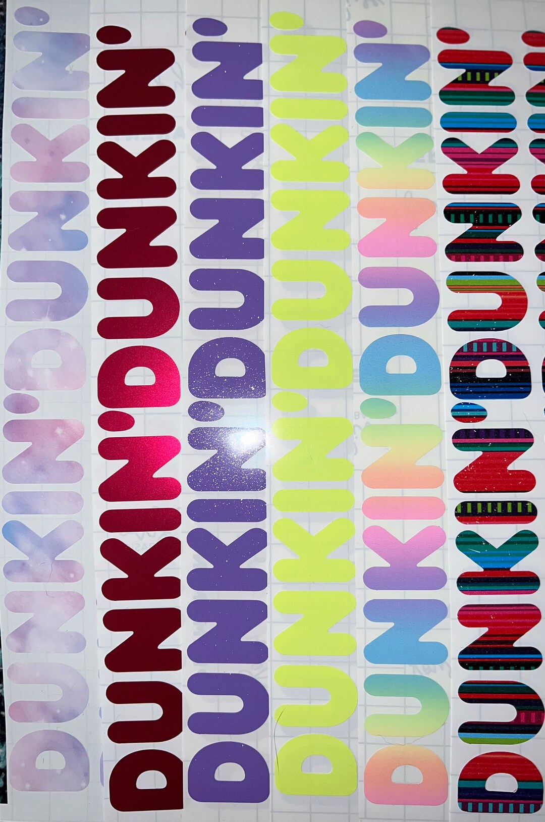 DUNKIN DONUTS Decals - Etsy