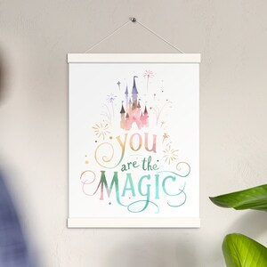 Magical Kingdom Fireworks Walt Disney World Inspired Watercolor Print ...