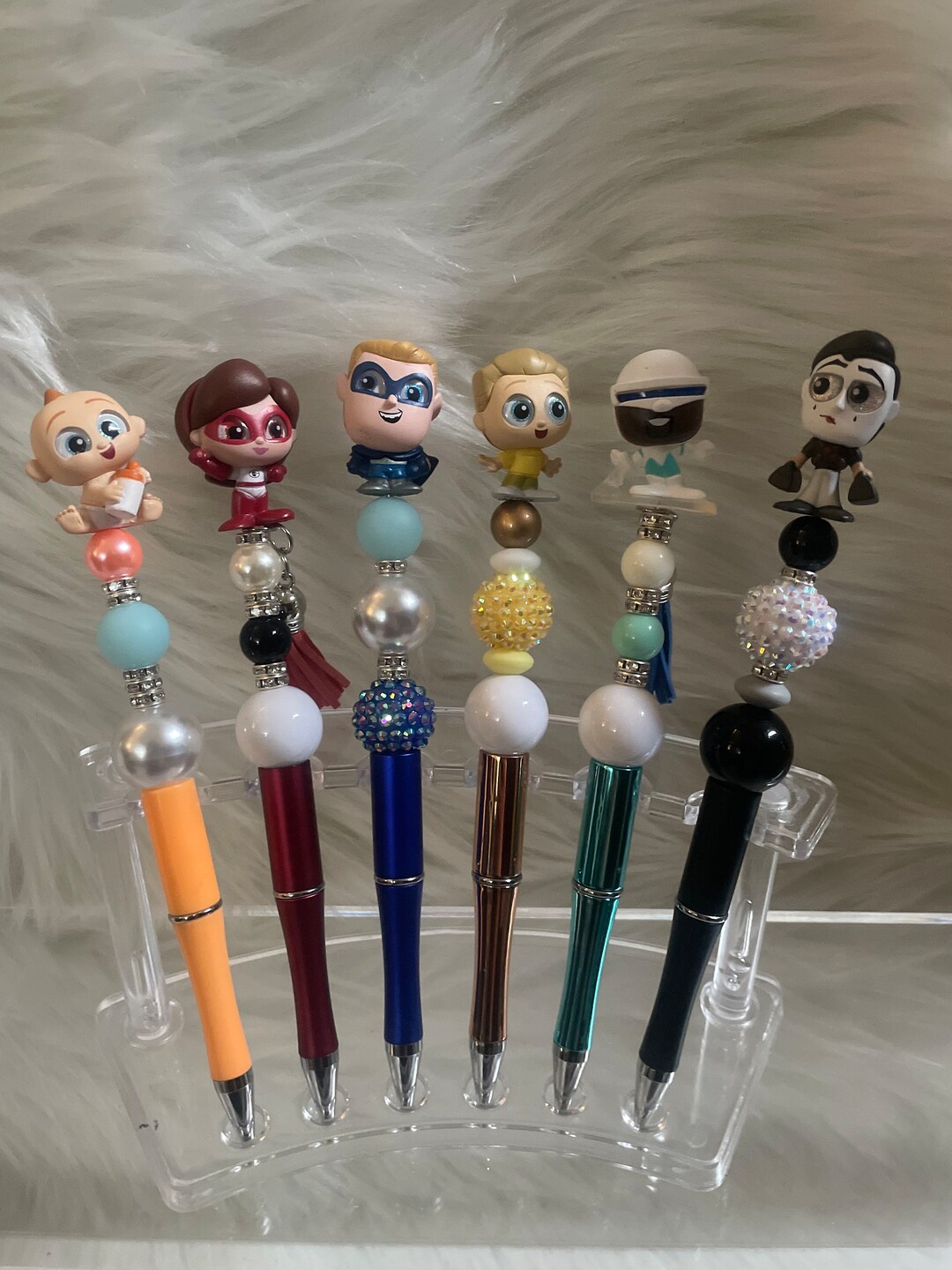 Doorable Beaded Pen, Autograph Pen, Beaded Pen, Collectable Pen - Etsy