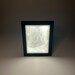 Custom 3D Printed Lithophane Picture in Black Frame Personalized Photo ...
