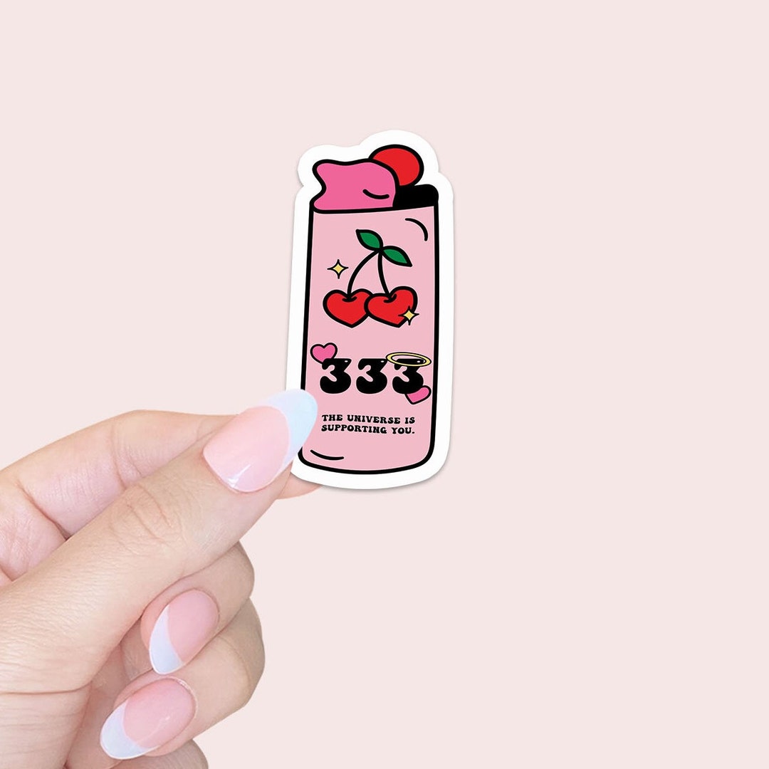 Angel Number 333 Sticker , Bookish Sticker , Book Lover Gift , Bookish ...