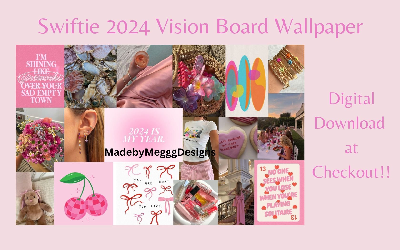 2024 Swiftie Inspired Wallpaper for Computer - Etsy