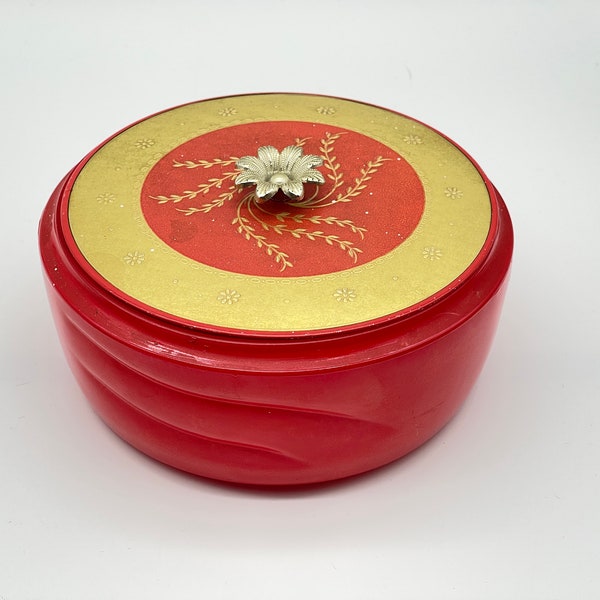 Red Avon Powder Box - Etsy
