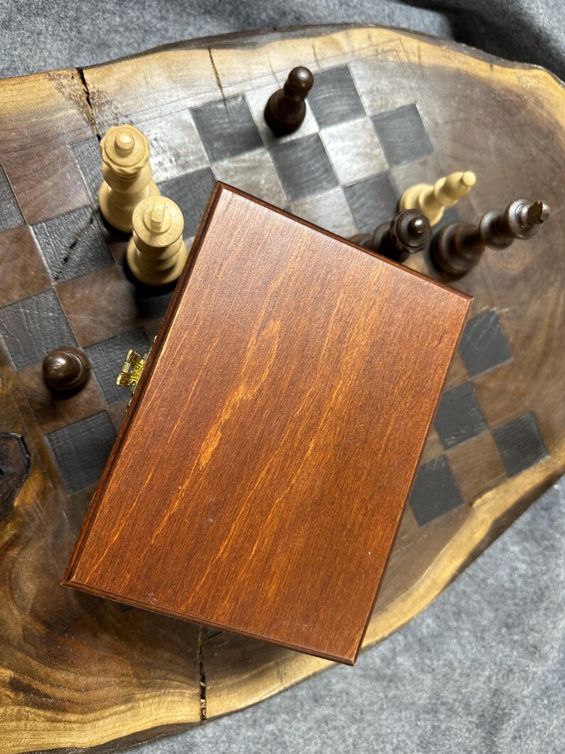 Made in Poland Chess Pieces - No 4 - Sized for Chessboards From This ...