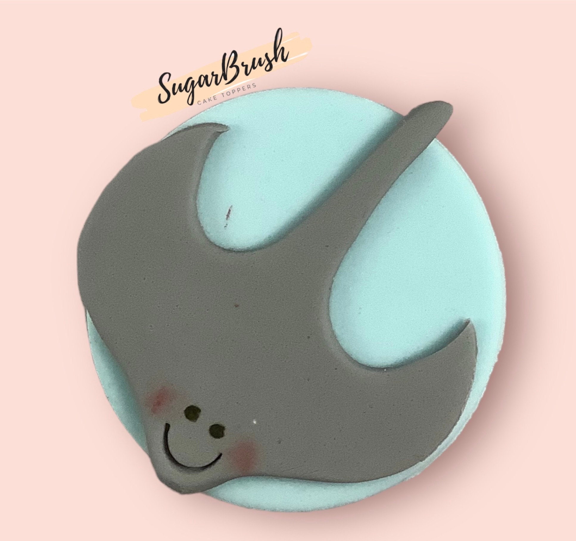 Sea Animals Topper, Under the Sea Edible Icing Cupcake Topper, Shark ...