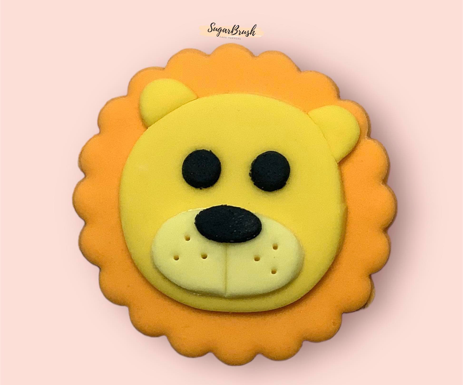 Zoo Animals Edible Icing Cupcake Toppers, Zoo Toppers, Animal Toppers ...