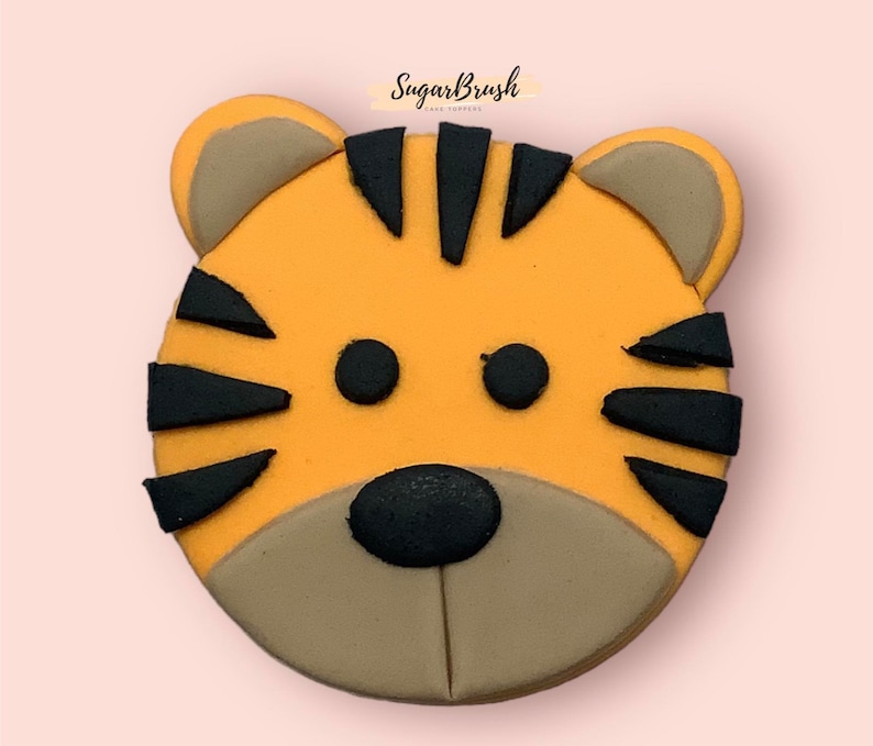 Zoo Animals Edible Icing Cupcake Toppers, Zoo Toppers, Animal Toppers ...