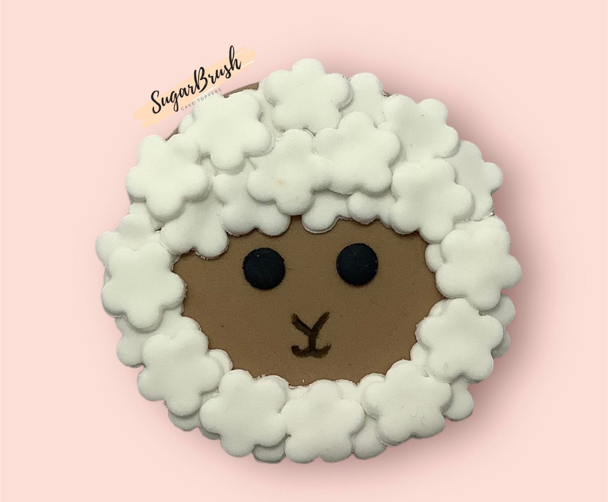 Farm Animal Edible Icing Cupcake Toppers, Farm Animal Topper, Horse ...