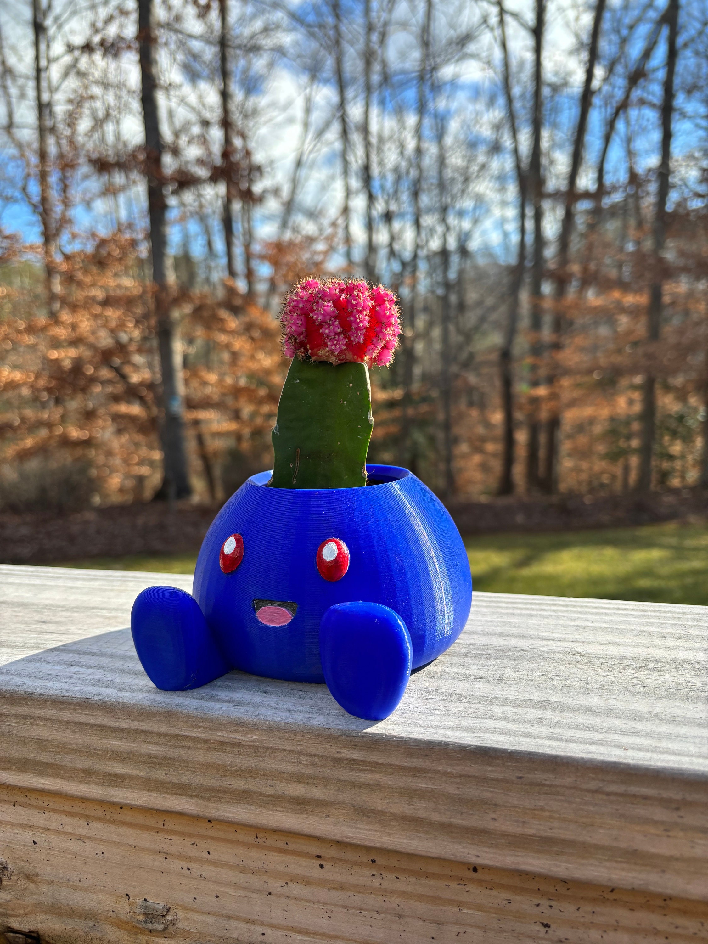 Pokemon Oddish Planter / Pokemon Planter / Small Plant, Succulant Plant ...