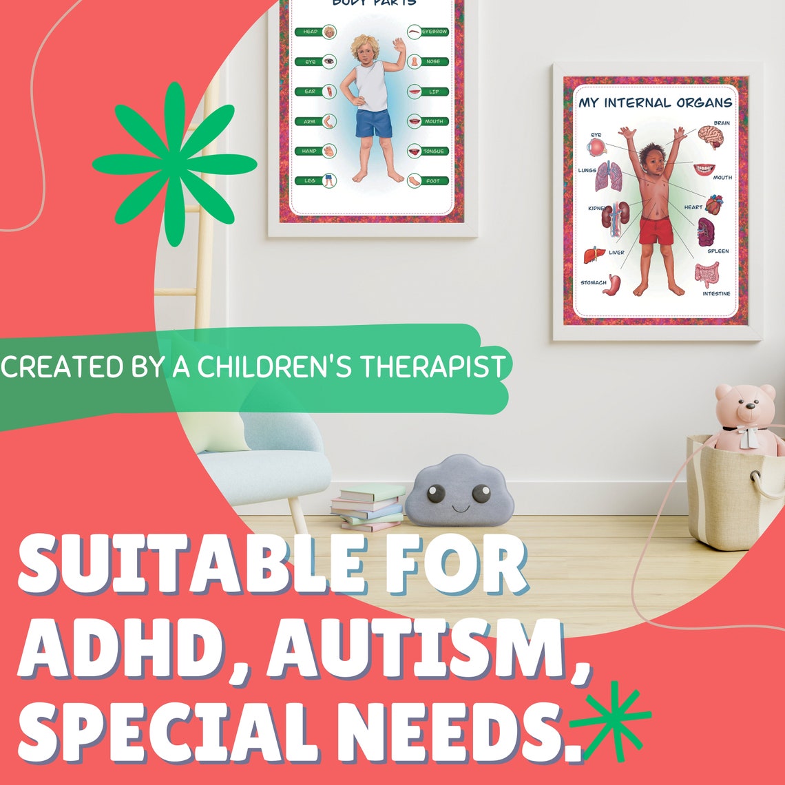 Human Anatomy Printable Preschool Busy Book Worksheets Anatomy ...