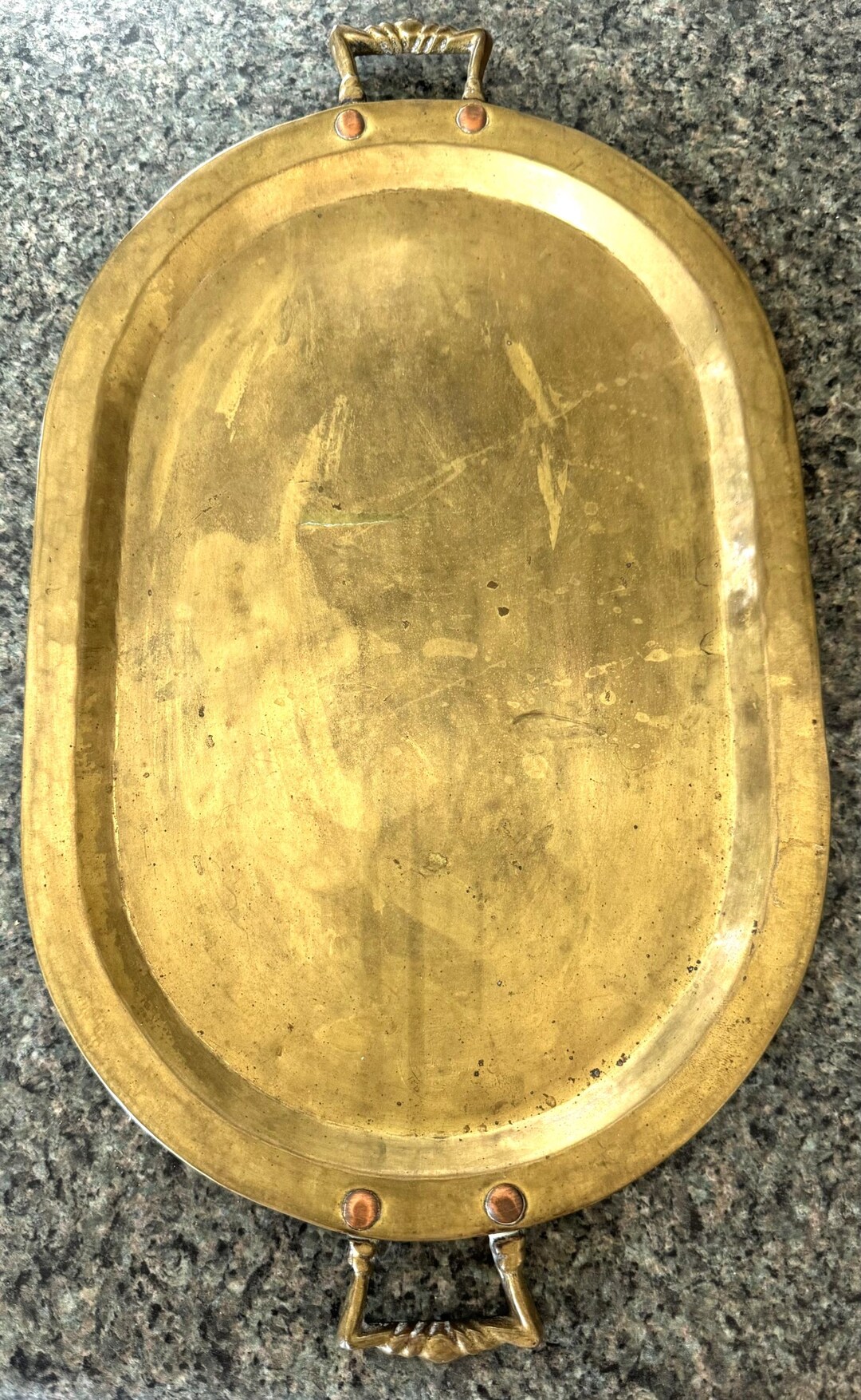 Antique Russian Brass and Copper Samovar Tray - Etsy