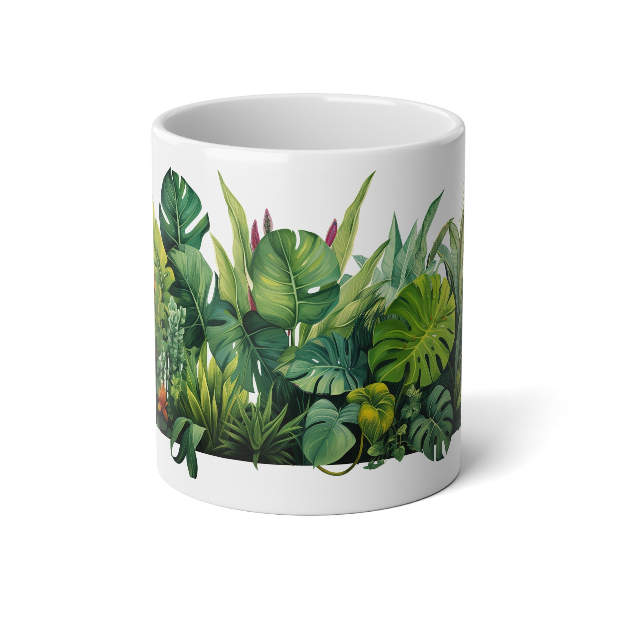Jumbo Mug, 20oz, Cute Plant Mug, Nature Mug, Garden Mug, Plant ...