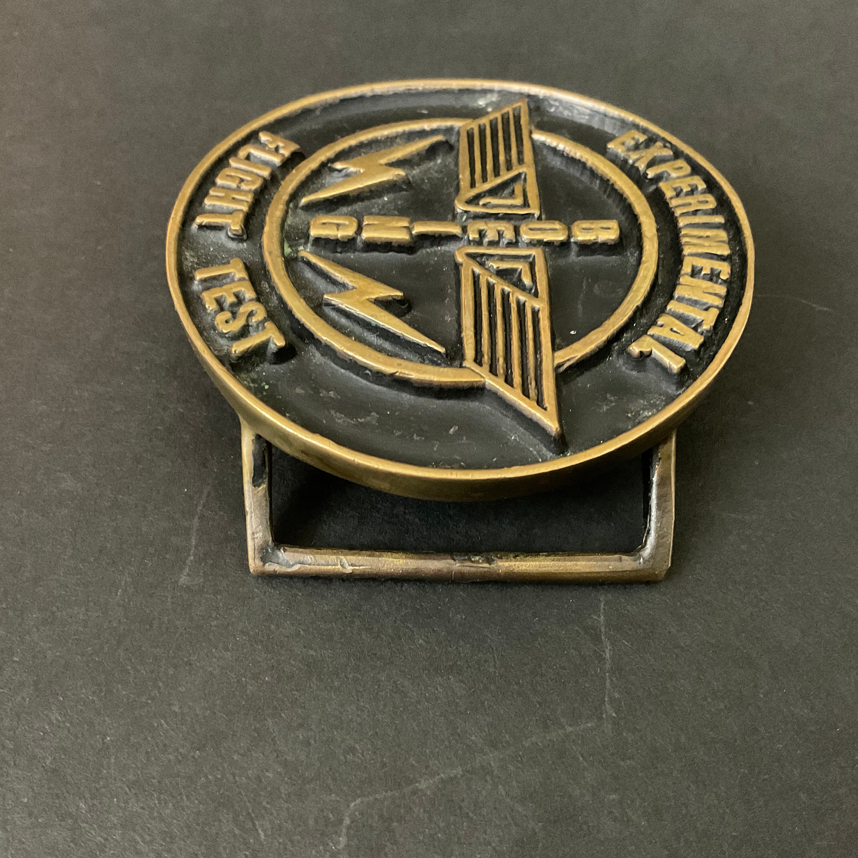 Rare 1970s Boeing EXPERIMENTAL TEST FLIGHT Belt Buckle - Solid Brass ...