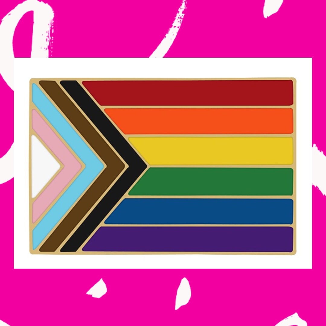 Gay Pride Flag Pinbadge Etsy