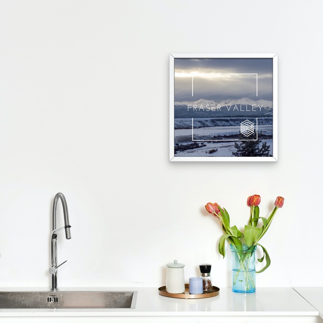 Fraser Valley Colorado in Winter Print - Etsy