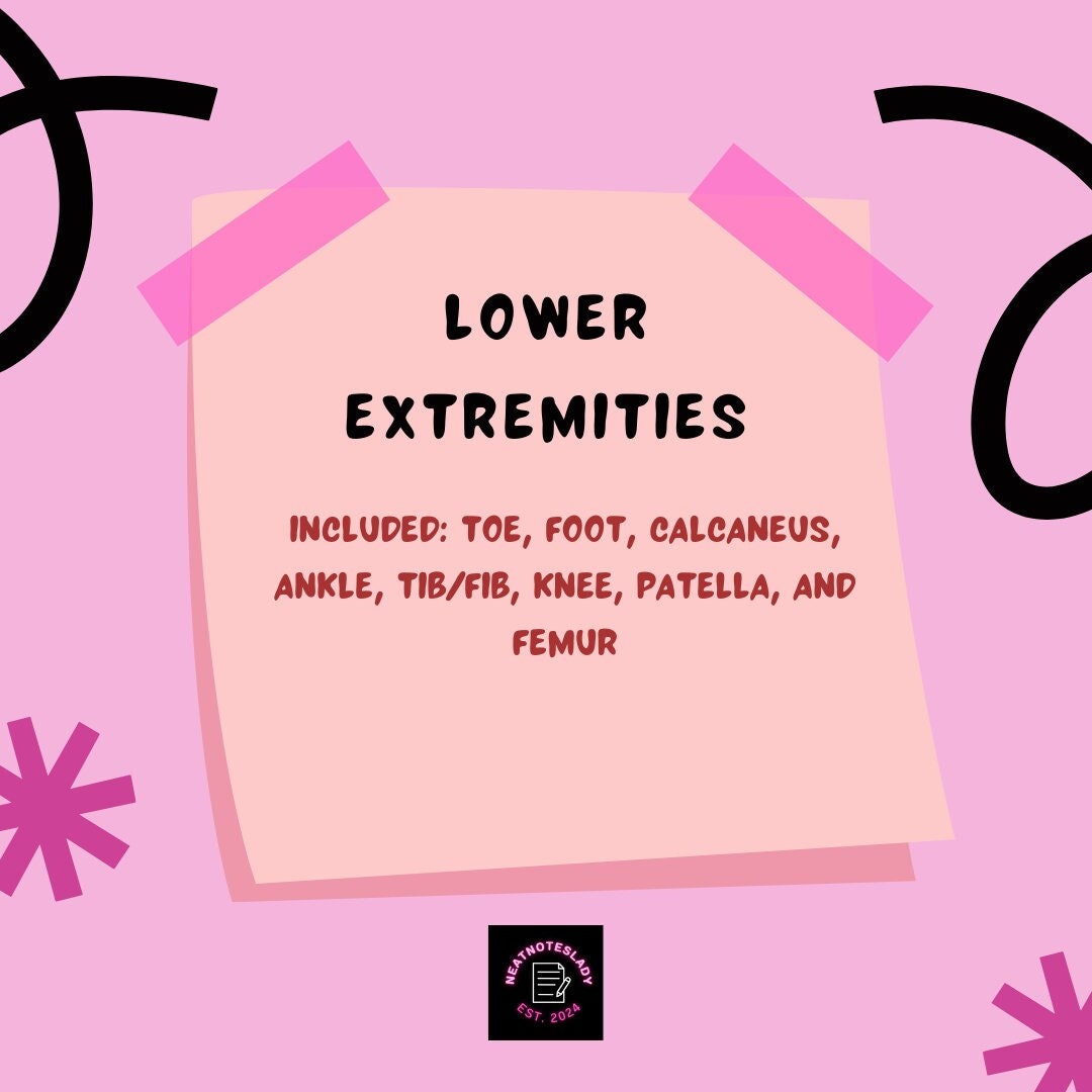 Lower Extremities - Etsy
