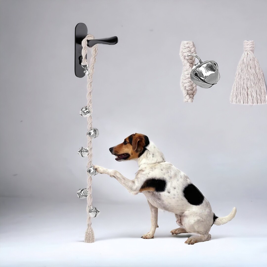 Twisted Style Dog Potty Training Bell: Adjustable Doorbell for Puppies ...