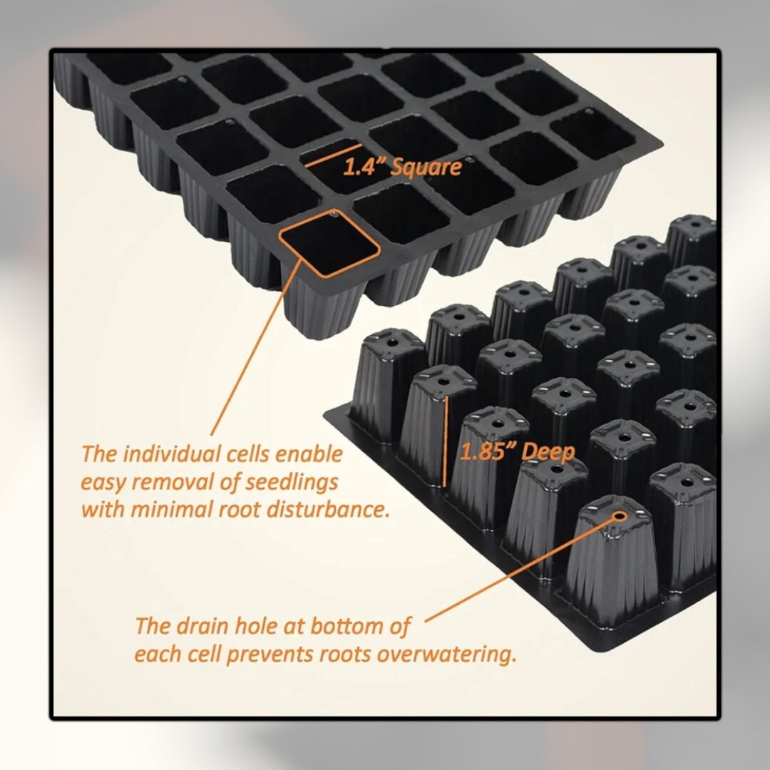 Complete 5-set Seed Starter Tray Kits Premium Plant Germination Trays ...