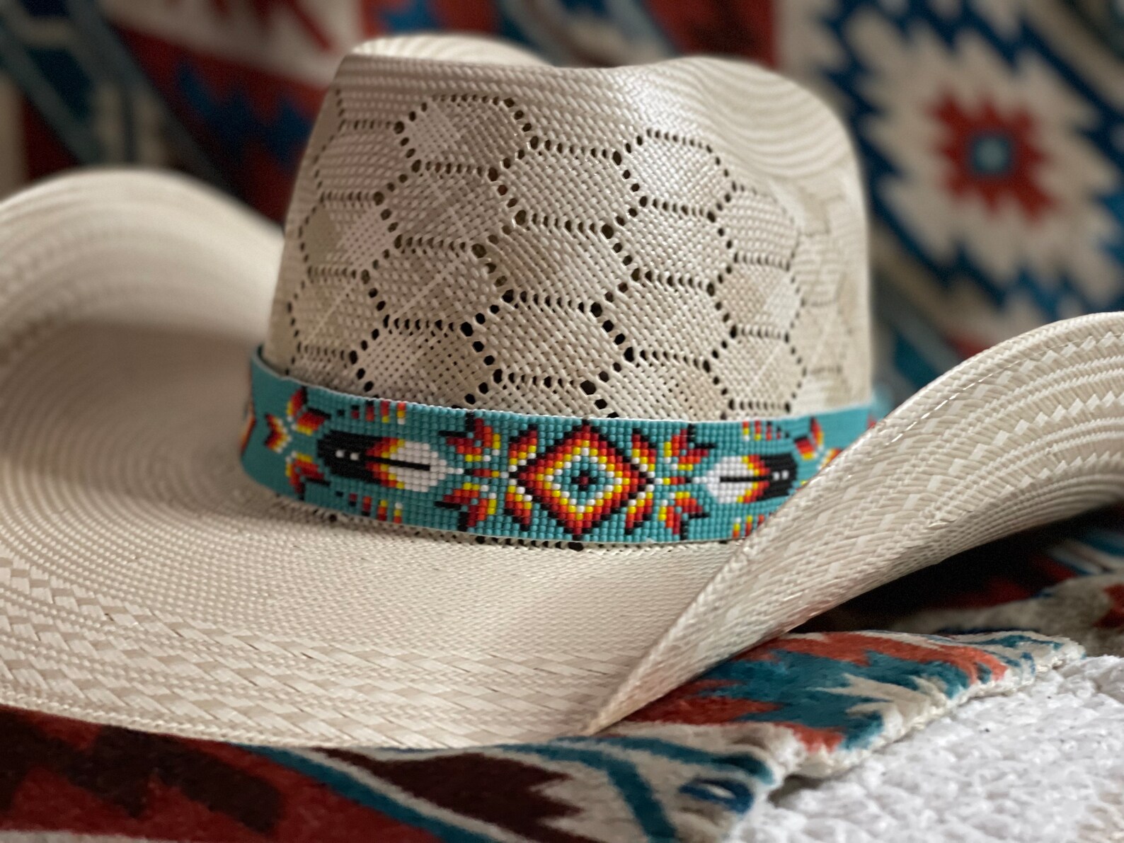 Beaded Custom Hat Bands - Etsy