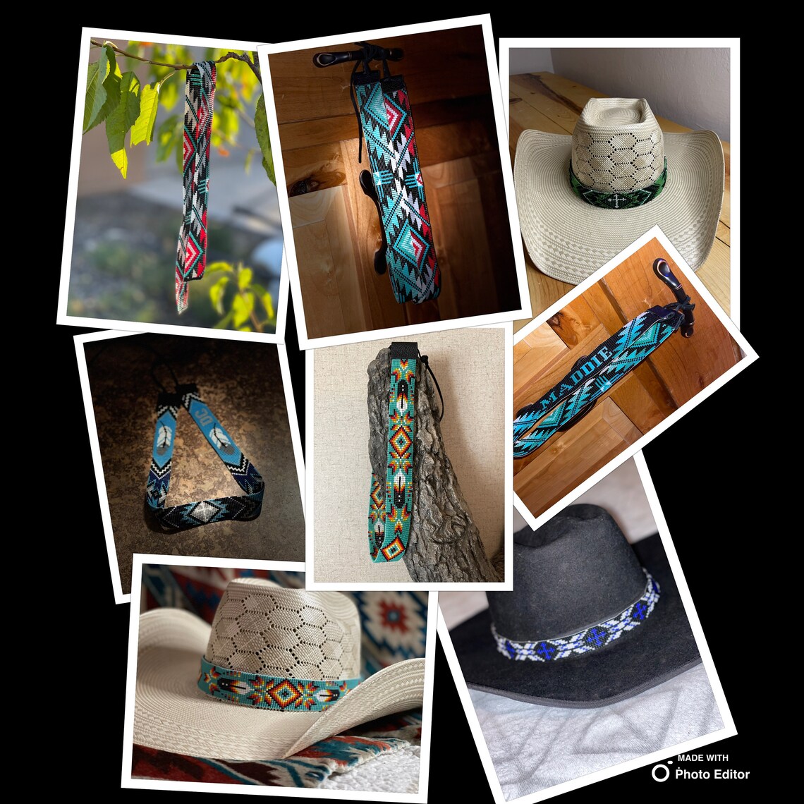 Beaded Custom Hat Bands - Etsy