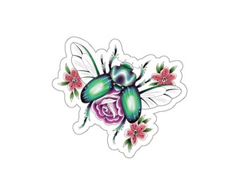 Holographic Beetle Sticker - Etsy