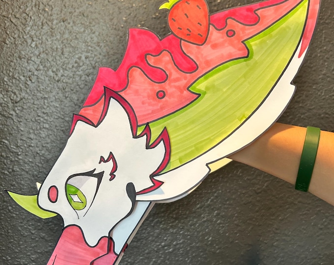 Strawberry Theme Dragon Puppet - Etsy