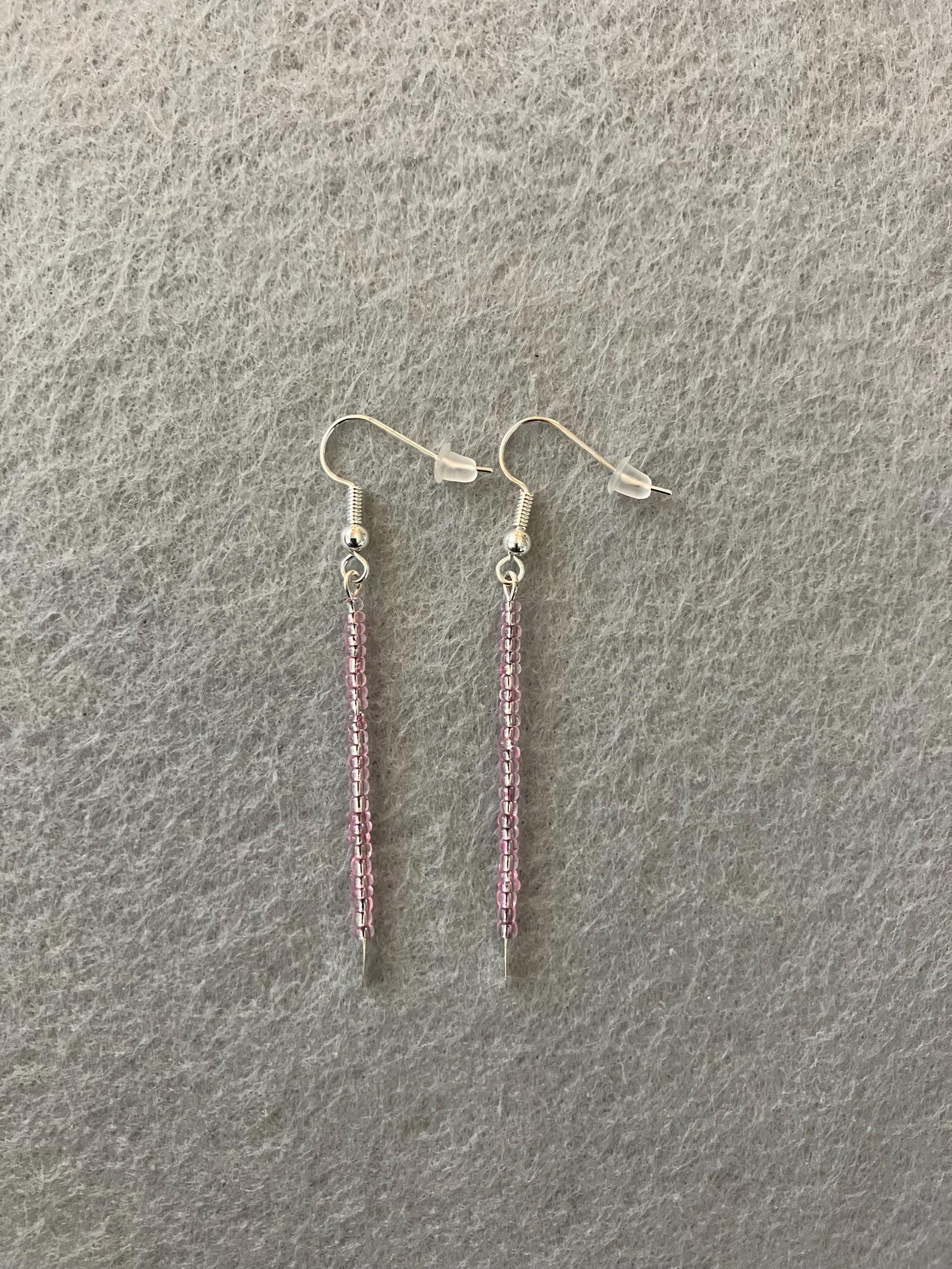 Seed Bead Dangle Earrings - Etsy