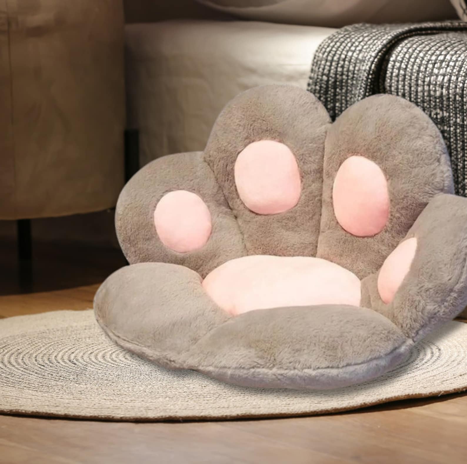 Cat Paw Cushion: Handmade Pillow in the Shape of a Cat Paw for Home ...