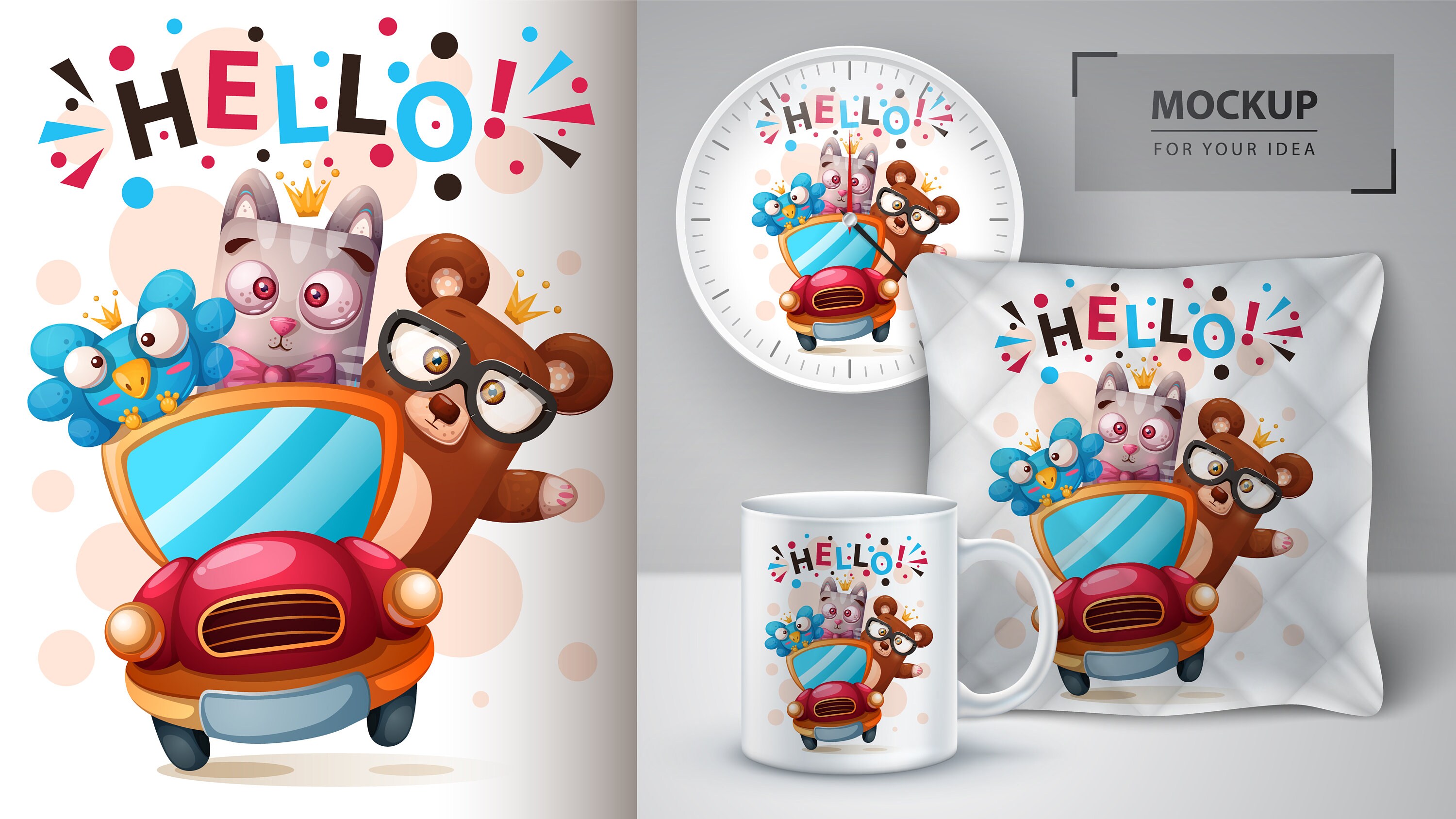 Kids Animated Cartoon T-shirts Design Kids Bundle T-shirts Design ...
