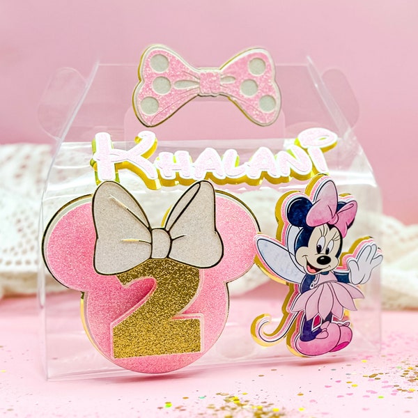 Minnie Mouse Candy Boxes - Etsy