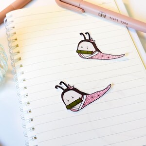 Demon Slayer Nezuko Inspired Slug Vinyl Die Cut Sticker - Etsy