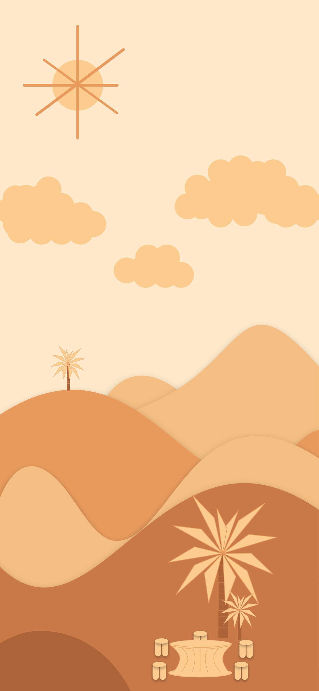 Éclat Du Midi Wallpaper - Etsy