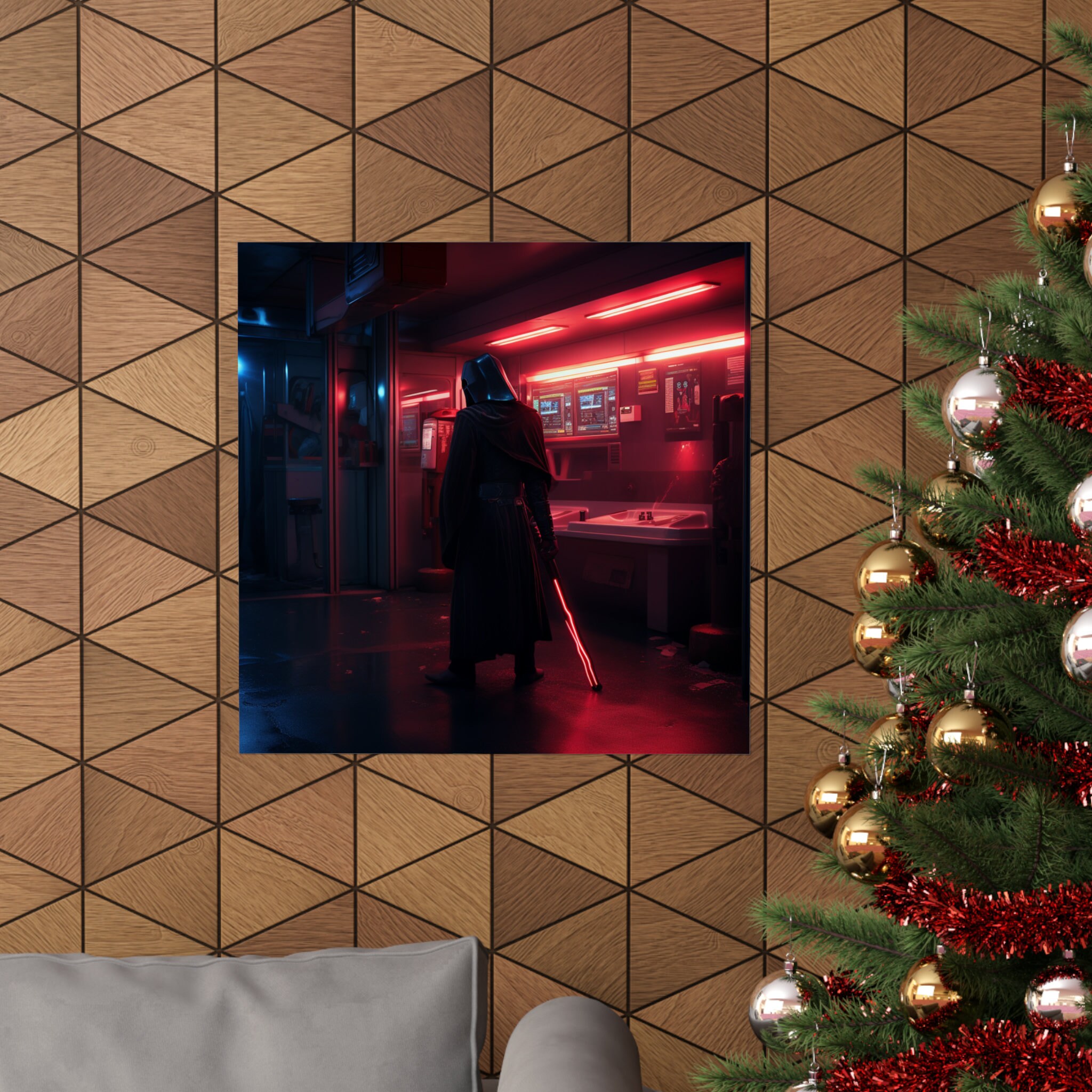 CYBERPUNK SITH Matte Vertical Posters Printed Wall Art Wall Decor Wall ...