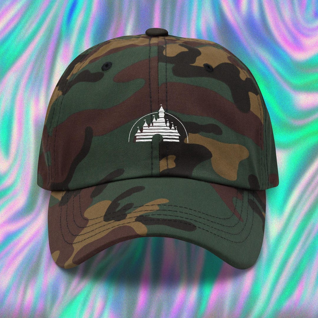 Embroidered Disney Castle Cap - Cute Disney Design Hat - Etsy