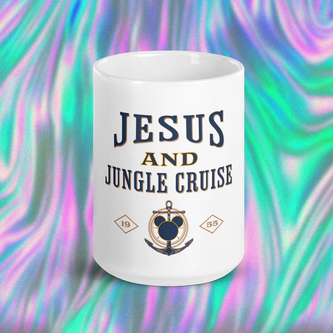 Jesus & Jungle Cruise Mug - Christian Disney Fan Mug - Etsy