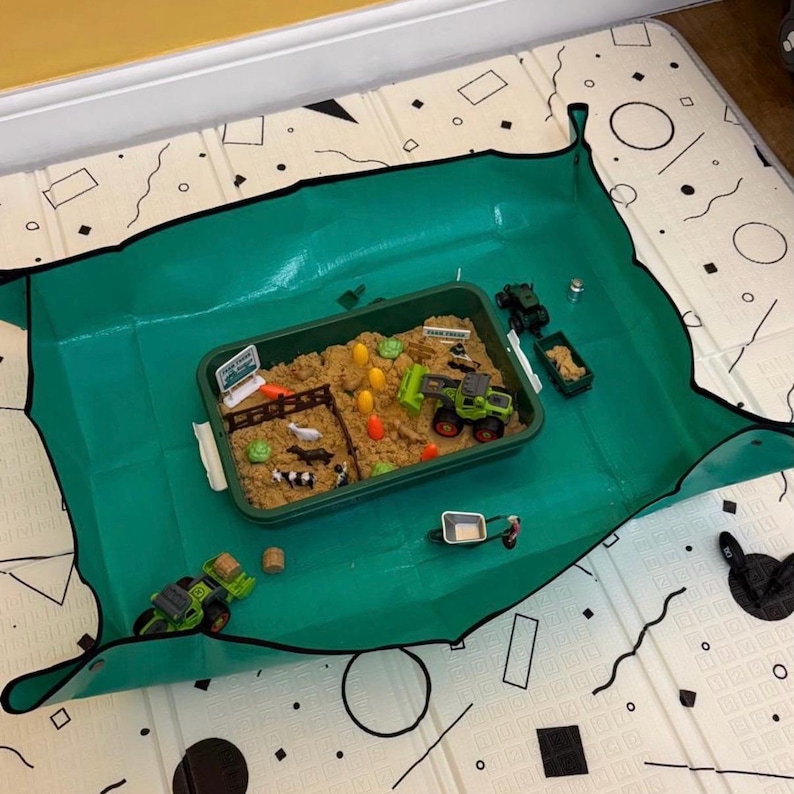 Waterproof Montessori Messy Mat for Sensory Play and Creative ...
