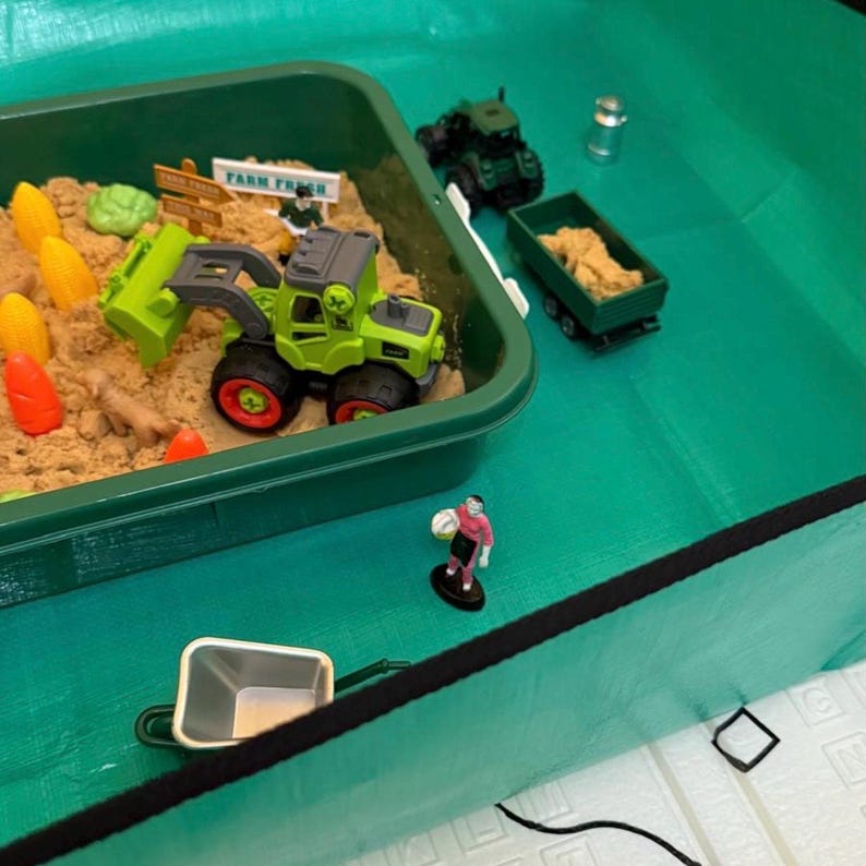 Waterproof Montessori Messy Mat for Sensory Play and Creative ...