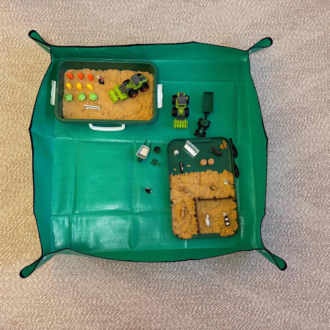 Waterproof Montessori Messy Mat: Sensory & Craft Play - Etsy