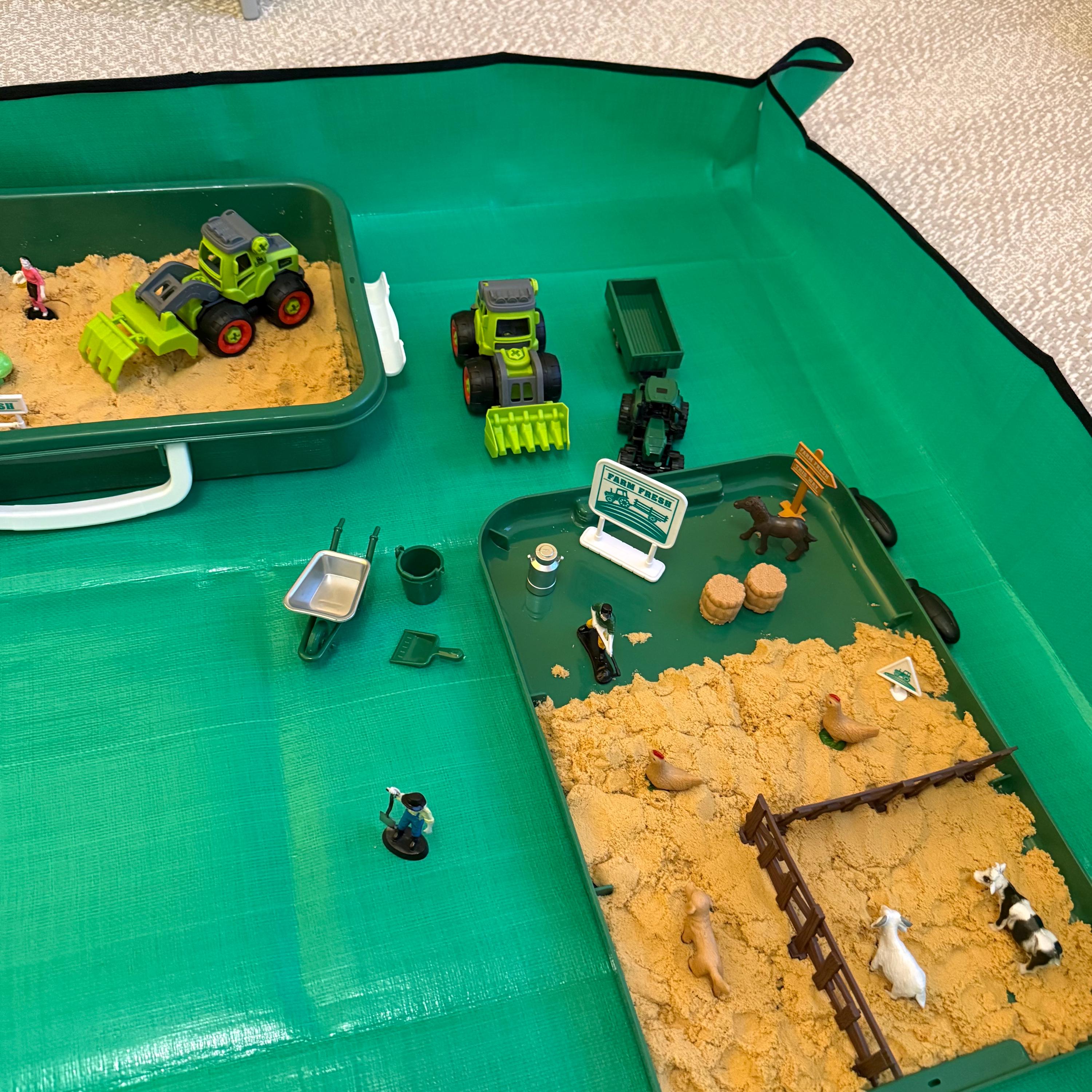 Waterproof Montessori Messy Mat for Sensory Play and Creative ...