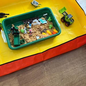 Waterproof Montessori Messy Mat for Sensory Play and Creative ...