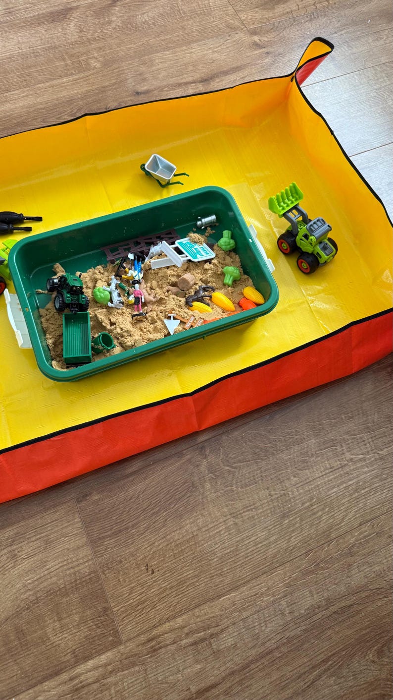Waterproof Montessori Messy Mat for Sensory Play and Creative ...