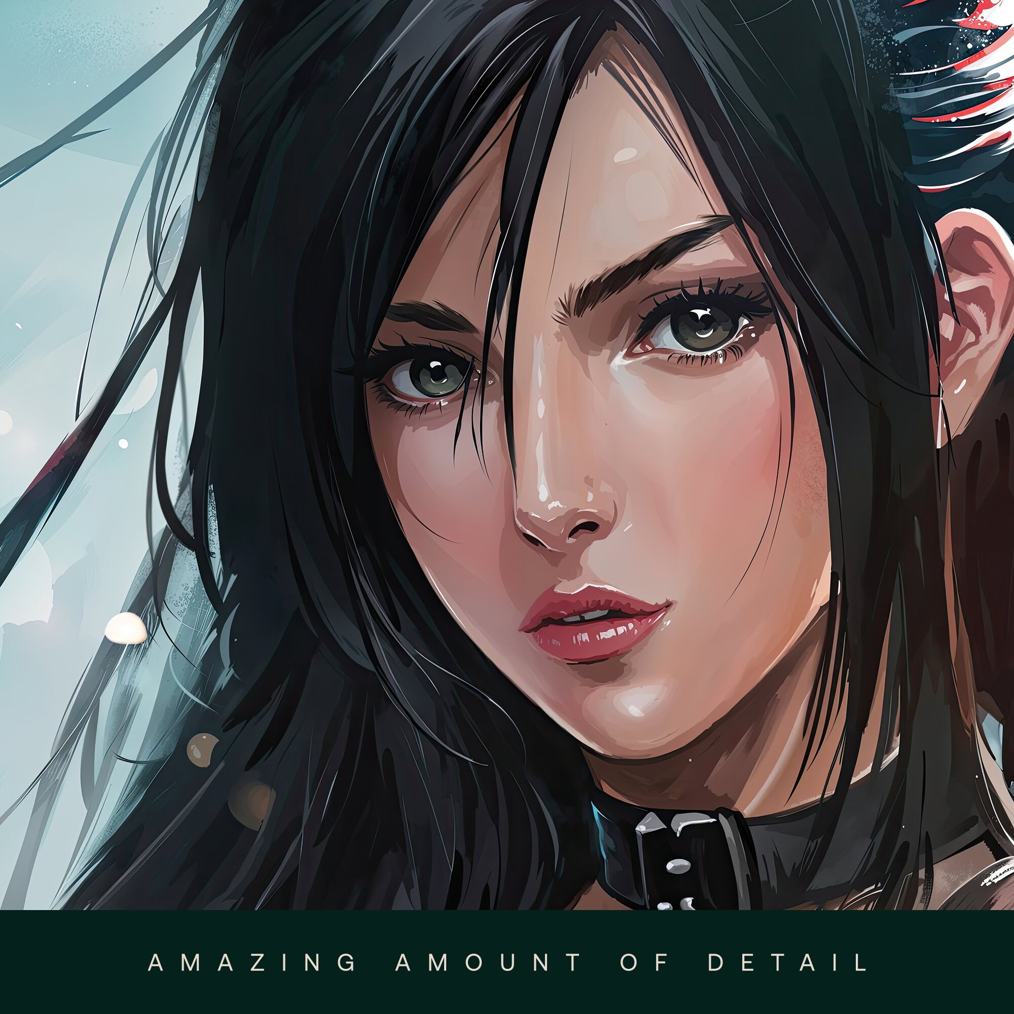 The Heart of AVALANCHE: Tifa Lockhart's Portrait Absurd Quality Art ...