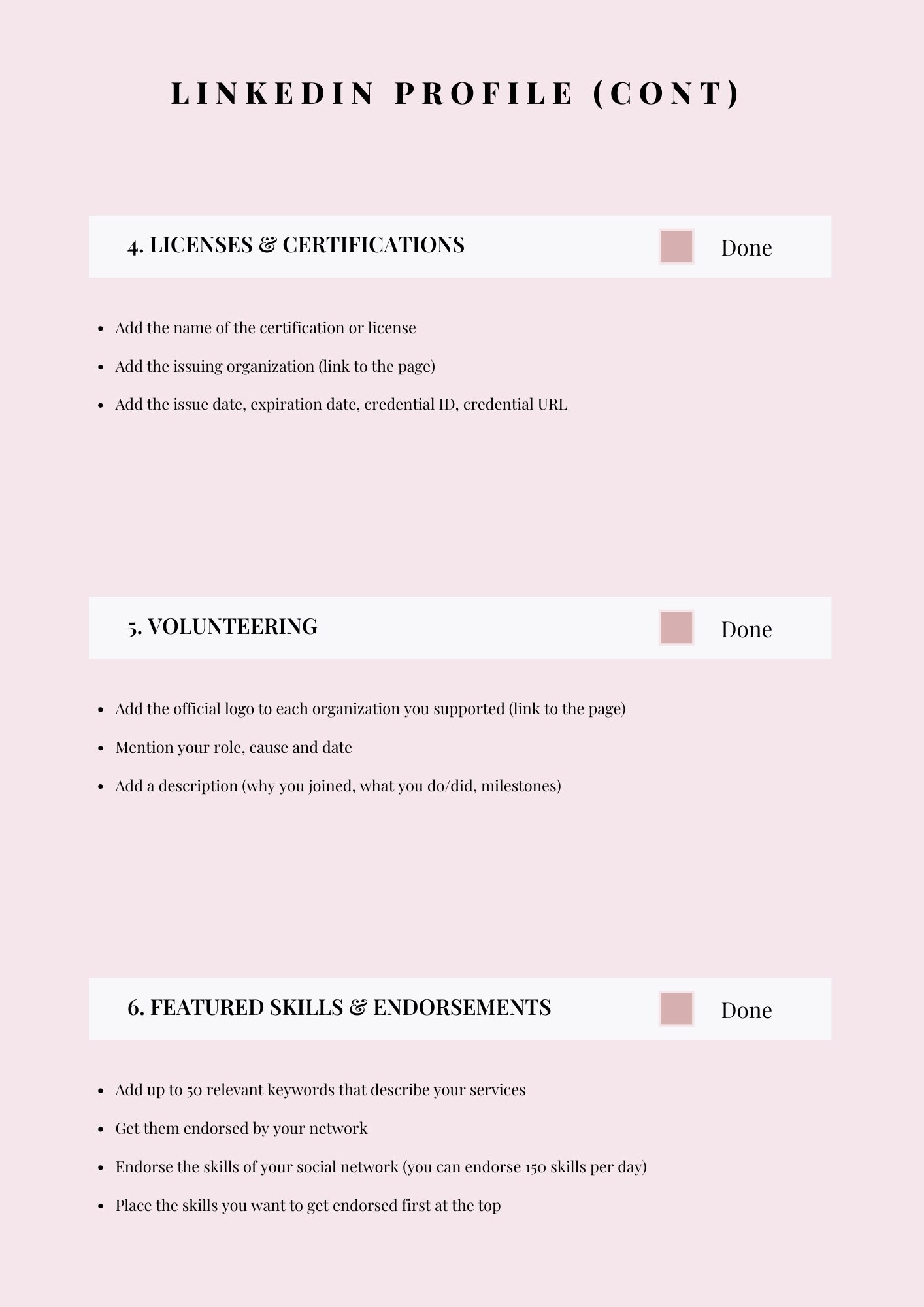 Linkedin Planner Digital | Printable Linkedin Job Strategy | Networking Planner | Linkedin ...